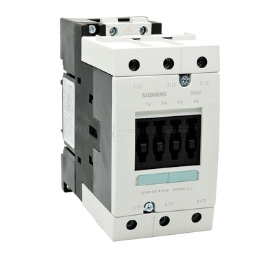 原装正品 西门子SIRIUS交流接触器3RT5045-1AG20 80A 37KW 110V