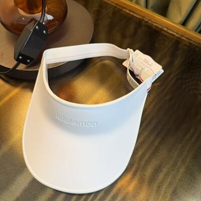 lululemon removable sweatband formed visor 跑步遮阳防晒帽