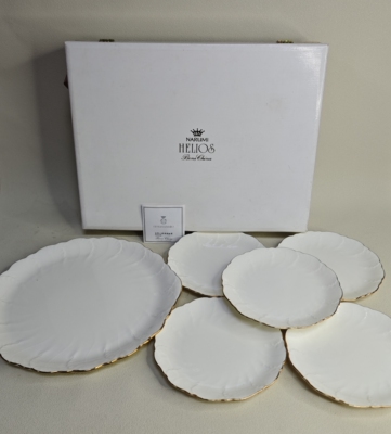 日本进口瓷器全新正品鸣海narumi高端太阳神helios系列餐具套装