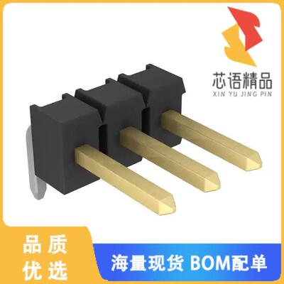 全新9-102974-0-03原装(CONN HEADER R/A 3POS 2.54M