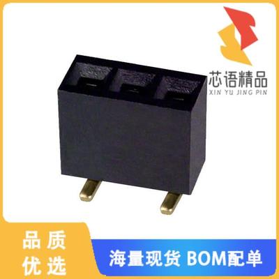 全新NPPC031KFXC-RC原装(CONN HDR 3POS 0.1 GOLD SM