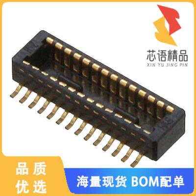 全新DF40C-24DP-0.4V(51)原装(CONN PLUG 24POS SMD