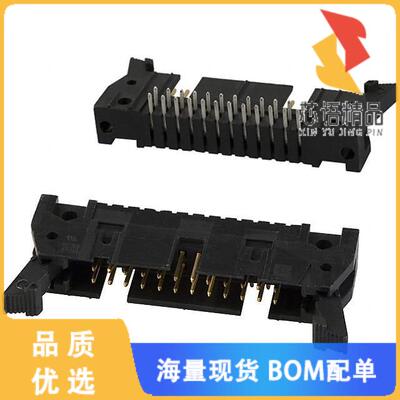 全新5499913-5原装(CONN HEADER R/A 24POS 2.54MM)正品