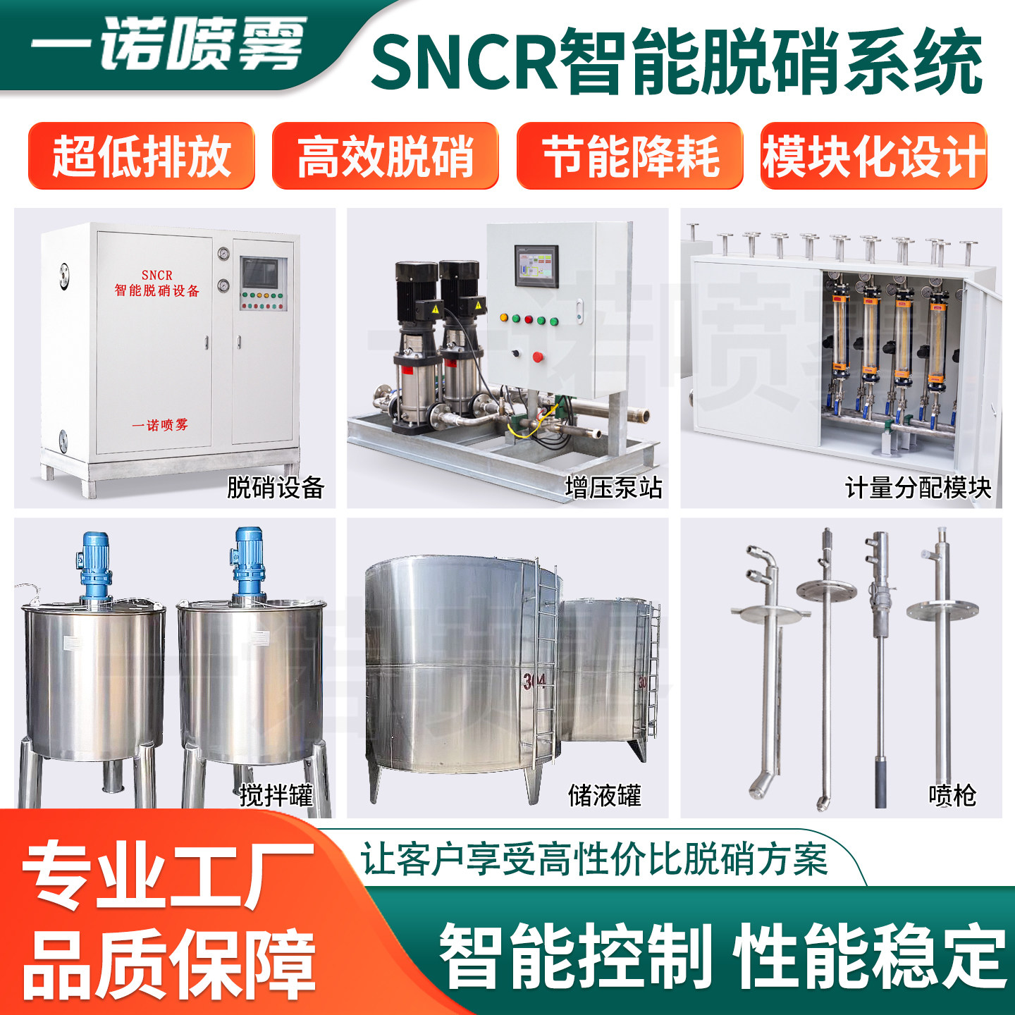 脱硝分配模块组烟废气计量氨水尿素储存上料锅炉sncr脱硫脱硝设备