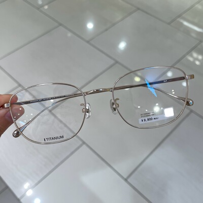 ZOFF方框钛金属有鼻托近视眼镜