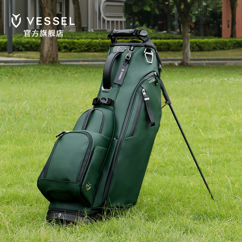 vessel26年高尔夫球包Player V 支架包支架包8.5寸6格轻便双肩包