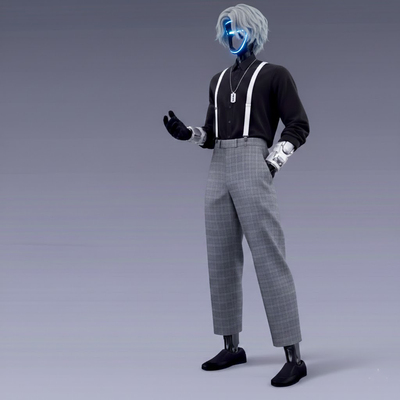 宇树G1人形机器人演出服鸡你太美蔡徐坤同款服装抽象机器人表演服