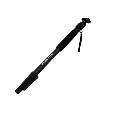 金钟velbon RUP-V43带云台QHD-53独脚架 单脚架4节RUP-V40登山杖