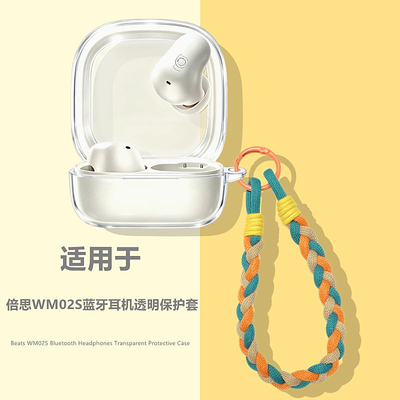 适用倍思WM02S耳机透明保护套