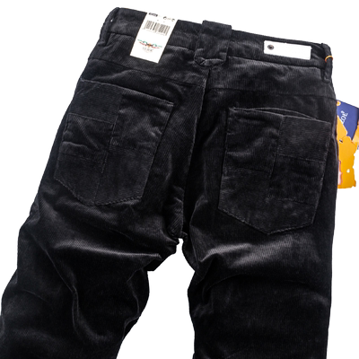 yezoe春秋新款潮流条绒休闲裤