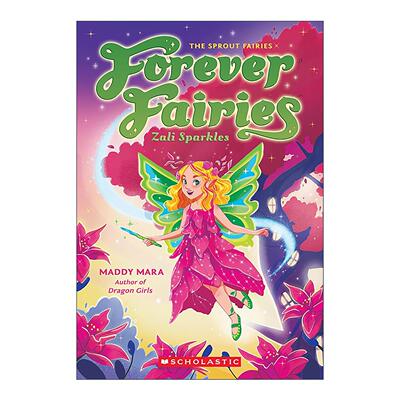 英文原版 Zali Sparkles 永恒仙子4 英文版 进口英语原版书籍