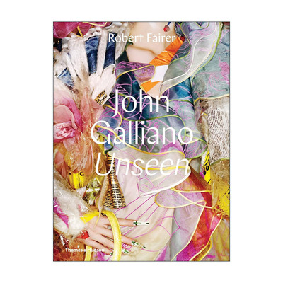 英文原版 John Galliano Unseen 约翰·加利亚诺设计集 无形 服装设计师 精装 英文版 进口英语原版书籍