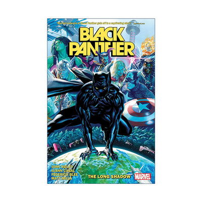英文原版 Black Panther By John Ridley Vol.1 The Long Shadow 黑豹 卷一 漫长的阴影 漫威漫画 英文版 进口英语原版书籍