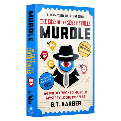 英文原版 Murdle The Case of the Seven Skulls 谋杀谜团5 七骨头谜案 解谜益智图书 英文版 进口英语原版书籍