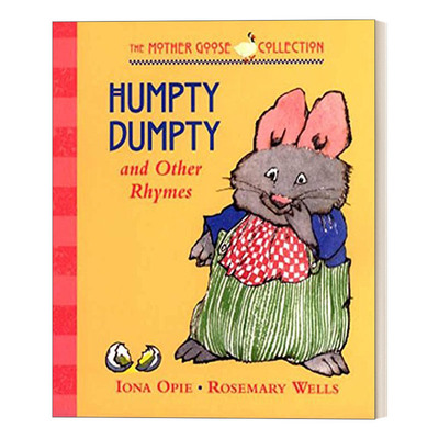 英文原版 Humpty Dumpty My Very First Mother Goose 矮胖子 鹅妈妈童谣 0-3岁幼儿儿童启蒙认知绘本 纸板书 宝宝哄睡书 进口书籍