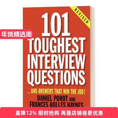 101 Toughest Interview Quests 101个棘手的面试问题进口原版英文书籍