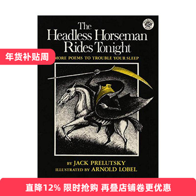 英文原版 The Headless Horseman Rides Tonight 无头骑士今夜骑行 诗歌 纽约时报插画图书 英文版 进口英语原版书籍