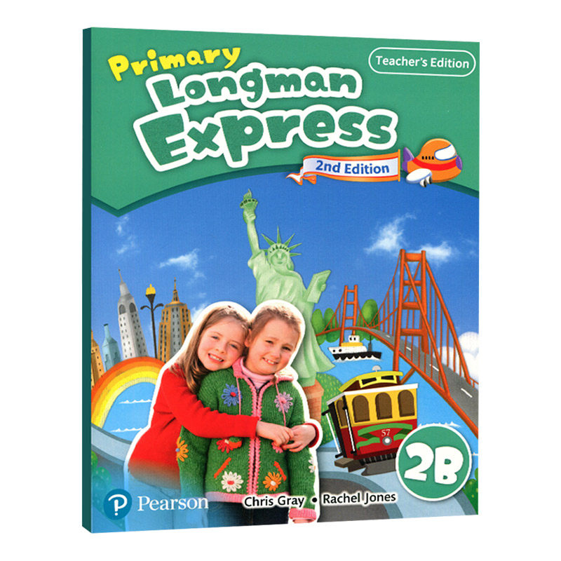 培生香港朗文PLE小学英语教材二年级下学期教师用书 Primary Longman Express TBG 2B英文原版少儿英语外国语学校专用 ...