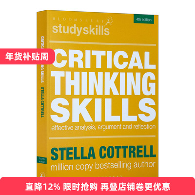 英文原版 Critical Thinking Skills 批判性思维训练手册 斯特拉·科特雷尔 第四版 英文版 进口英语原版书籍