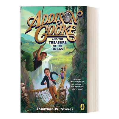 英文原版 Addison Cooke 01 the Treasure of the Incas 艾迪生库克系列01 艾迪生库克与印加宝藏 儿童章节桥梁书 英文版 进口书