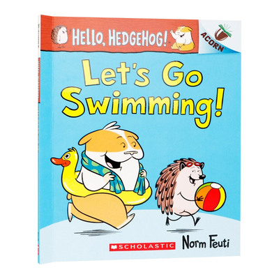 英文原版 Hello Hedgehog 4 Let's Go Swimming 你好刺猬4 我们去游泳吧 英文版 进口英语原版书籍