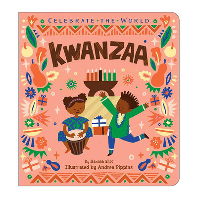 英文原版 Kwanzaa 世界节日之宽扎节 纸板书 英文版 进口英语原版书籍