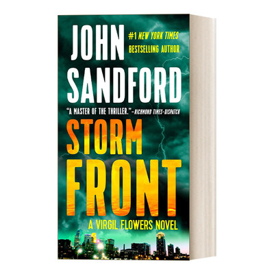 英文原版 Storm Front Virgil Flowers 07 维吉尔·弗劳斯系列07 风暴锋 惊悚悬疑犯罪小说 John Sandford 英文版 进口英语原版书