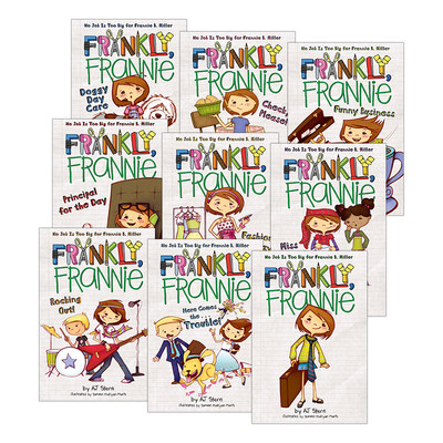 Frankly, Frannie 坦率点，弗兰妮系列9册进口原版英文书籍