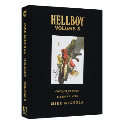 英文原版 Hellboy Library Volume 3 Conqueror Worm and Strange Places 地狱男爵卷3 精装馆藏版 英文版 进口英语原版书籍