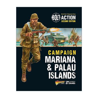 英文原版 Bolt Action Campaign Mariana & Palau Islands 桌面战争兵棋 马里亚纳群岛和帕劳战役 英文版 进口英语原版书籍