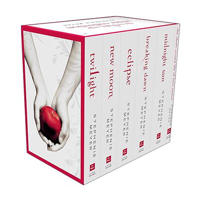英文原版 Twilight Saga White Collection 暮光之城白色6册收藏套装 英文版 进口英语原版书籍