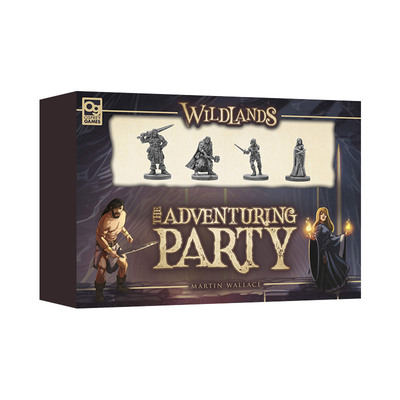英文原版 Wildlands: The Adventuring Party 荒野大陆：冒险派对 多人桌游卡牌游戏 进口原版英文书籍