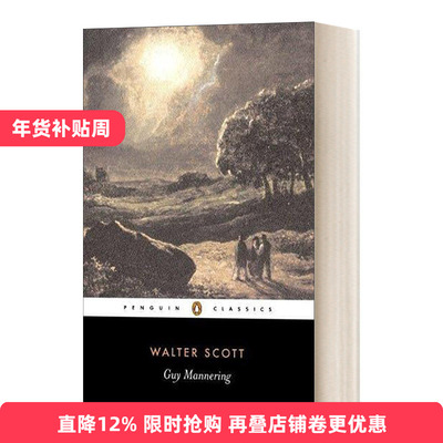 Guy Mannering 盖伊·曼纳林 企鹅黑经典 Penguin Black Classics进口原版英文书籍