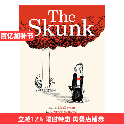 The Skunk 臭鼬 儿童精品绘本 动物故事  精装进口原版英文书籍