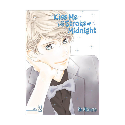 英文原版 Kiss Me at the Stroke of Midnight 2 午夜0时的吻2 片寄凉太 漫画 Rin Mikimoto 英文版 进口英语原版书籍