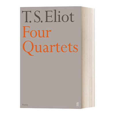 英文原版Four Quartets 四个四重奏 T.S.艾略特诗集进口书籍