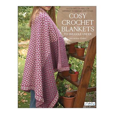 英文原版 Cosy Crochet Blankets to Snuggle Under 舒适钩编毛毯 15款 不同风格与技巧的毛毯 英文版 进口英语原版书籍