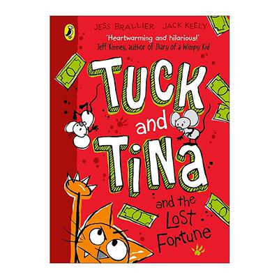 英文原版 Tuck and Tina and the Lost Fortune 猫和老鼠寻找古老宝藏 儿童插画故事书 英文版 进口英语原版书籍