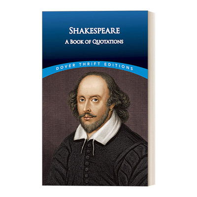 Shakespeare: A Book of Quotations 莎士比亚语录集进口原版英文书籍