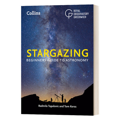英文原版Collins Stargazing  观星指南：天文学入门进口书籍