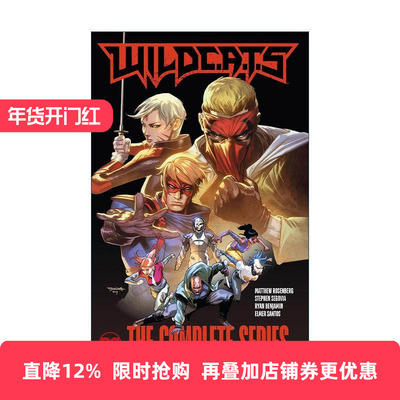 英文原版 WILDC.A.T.S 野猫特攻队 完整故事集 DC漫画 Matthew Rosenberg 英文版 进口英语原版书籍