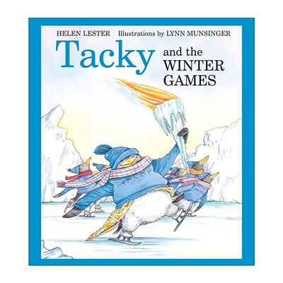 英文原版 Tacky and the Winter Games 塔奇的冬天游戏 海伦莱斯特 英文版 进口英语原版书籍
