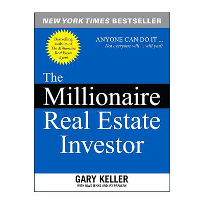 英文原版 Millionaire Real Estate Investor 百万富翁房地产经纪人 英文版 进口英语原版书籍