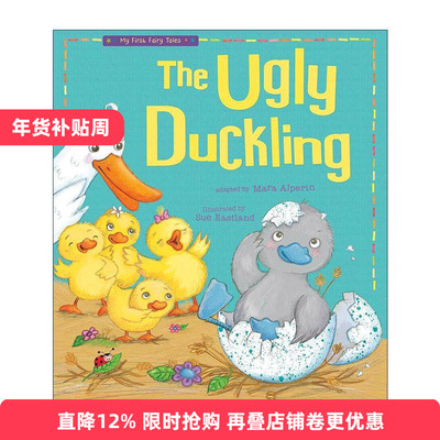英文原版 The Ugly Duckling My First Fairy Tales 丑小鸭 儿童经典童话故事绘本 Tiger Tales 英文版 进口英语原版书籍