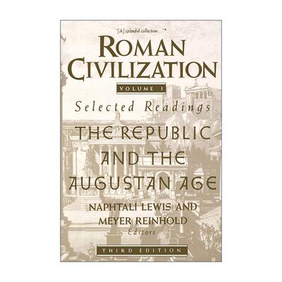 英文原版 Roman Civilization 罗马文明资料选读 卷一 共和国和奥古斯都时代 第三版 历史 英文版 进口英语原版书籍