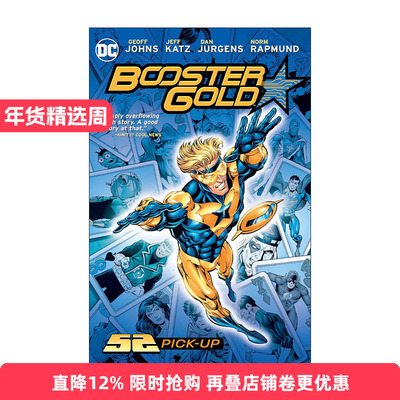 英文原版 Booster Gold 52 Pick-Up 金色先锋 新版 DC漫画 Geoff Johns 英文版 进口英语原版书籍
