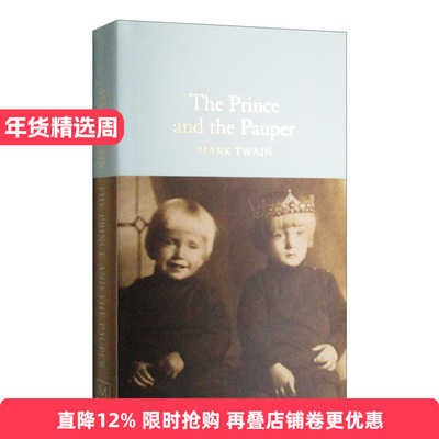 英文原版 The Prince and the Pauper 王子与乞丐 精装麦克米伦收藏馆系列 Macmillan Collector's Library 英文版 进口原版书籍