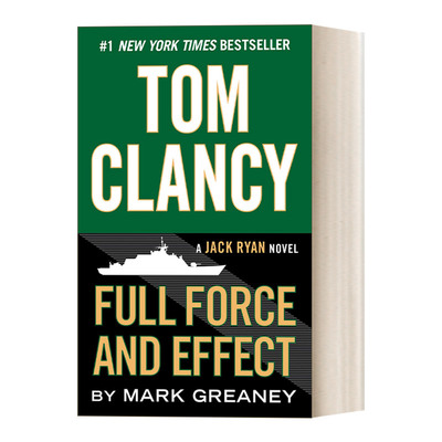 英文原版 Tom Clancy Full Force and Effect 汤姆·克兰西 十足效力及作用 惊悚悬疑军事小说 Mark Greaney 英文版 进口英语书籍