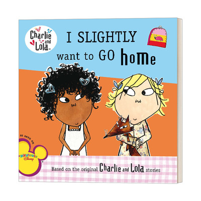 英文原版绘本 Charl&Lola I Slghtly Want to Go 我有点想去 查理与劳拉系列绘本 英文版 进口英语原版书籍