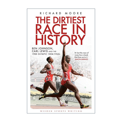 英文原版 The Dirtiest Race in History 史上肮脏的比赛 1988汉城奥运会约翰逊和刘易斯百米之战纪实 英文版 进口英语原版书籍